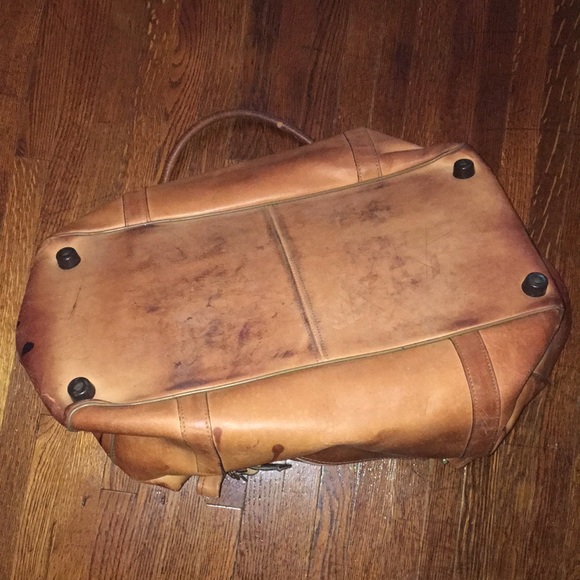 Hartmann | Bags | Vintage Hartman Brown Leather Duffel Bag 8x12x9 ...